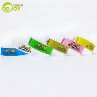 China Custom Waterproof Anti-Allergy Composite Wristband 250x25mm for Theme Park Events for sale