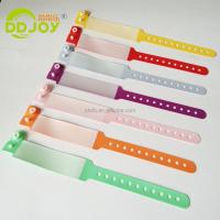 China Custom PVC Wristband for Kids Adults 250x25mm Waterproof Writable Vinyl Bracelet for sale