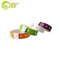 China Composite Material L Shape Wristband 250x16mm Waterproof One Time Event Party for sale