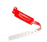 China UHF RFID Smart NFC Wristband Bracelet 250x25mm PVC Waterproof for Events for sale