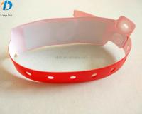 China UHF RFID Smart NFC Wristband Bracelet 250x25mm PVC Waterproof for Events for sale