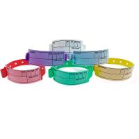 China 170x18mm Child Size Writable PVC Wristband for Hospital Clinic One Time Use for sale