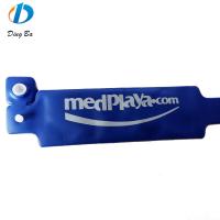 China Disposable Vinyl RFID Wristband 38 Micron Nontoxic Waterproof for Events for sale