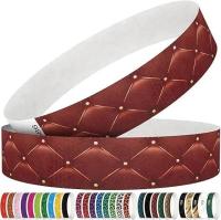 China Custom Logo Tyvek Wristband Waterproof Tear Resistant 250x19mm for Events Parties for sale
