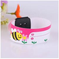 China Custom Color Plating Writable Jewelry Type Bracelets for Kids Tracking Identification for sale