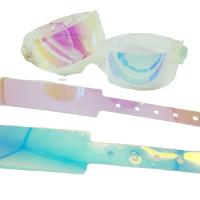 China Custom TPU Wristband 250x25mm Gradient Color Bracelet for Events Party Favor ID Solution for sale