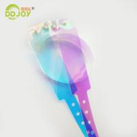 China Custom TPU Wristband 250x25mm Gradient Color Bracelet for Events Party Favor ID Solution for sale