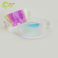 China Custom TPU Wristband 250x25mm Gradient Color Bracelet for Events Party Favor ID Solution for sale
