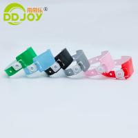 China Neon PVC Wristband 250x25mm Waterproof Adjustable Wrist Band for Events Festivals for sale