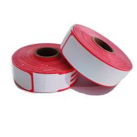 China ALL Target End User Printable Thermal QR Code Wristbands with Self Adhesive in Blue for sale