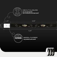China Custom Printed Tyvek Wristbands 250x19mm for Event Party Company Identification for sale