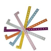 China Custom QR Code PVC Bracelet for Events Identify Plastic Vinyl Wristbands for sale