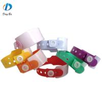 China Colorful PVC Vinyl Wristband for Children at Entertainment Park 250x25mm Adult 170x18mm Child for sale