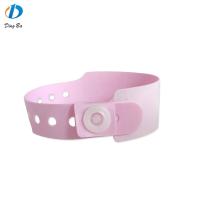 China Colorful PVC Vinyl Wristband for Children at Entertainment Park 250x25mm Adult 170x18mm Child for sale