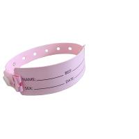 China PVC Medical ID Wristband for Hospital Patients Adult 250x25mm Child 170x18mm for sale
