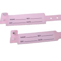 China PVC Medical ID Wristband for Hospital Patients Adult 250x25mm Child 170x18mm for sale