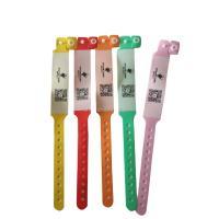 China Customizable PVC Wristband 170x18mm Waterproof Fitness Bracelet for Events for sale