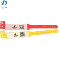 China Customizable PVC Wristband 170x18mm Waterproof Fitness Bracelet for Events for sale
