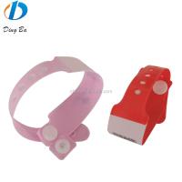 China Customizable PVC Wristband 170x18mm Waterproof Fitness Bracelet for Events for sale