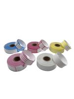 China Waterproof Yellow Self Adhesive Direct Thermal ID Wristbands for Event Identification for sale