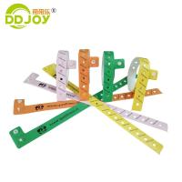 China 250*25mm Disposable PVC Identification Wristbands with and Customizable Design for sale