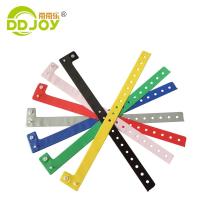China 250*25mm Disposable PVC Identification Wristbands with and Customizable Design for sale