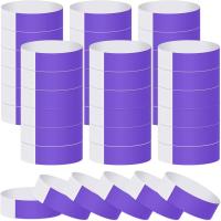 China Tyvek Wristband 250x19mm Waterproof Event Admission Bracelet for Festivals for sale
