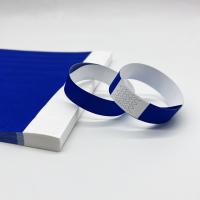 China Custom Logo Tyvek Wristbands Waterproof Paper Bracelets 250x25mm for Events for sale