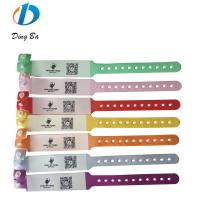 China ISO9001 Certified Waterproof Baby Barcode Wristband 170x18mm for Events Parties for sale