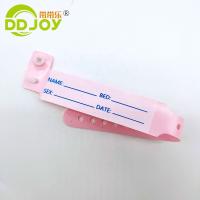 China Custom PVC Vinyl Medical Patient ID Wristband for Adults Children 250x25mm Bulk for sale