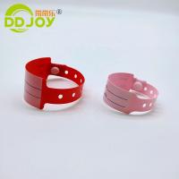 China Custom PVC Vinyl Medical Patient ID Wristband for Adults Children 250x25mm Bulk for sale