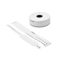 China Anti-Allergy Waterproof Thermal Print Wristband 257x32mm Adult Size for Events for sale