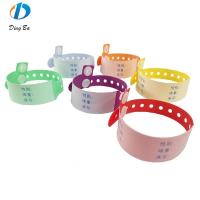 China ISO9001 Certified PVC Wristband 170x18mm Customized Vinyl ID Bracelet for Events for sale