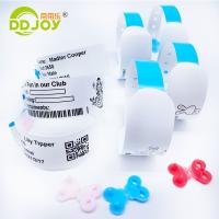 China Thermal Print Wristband 257x32mm Adult Size Customizable Identification Bracelet for sale