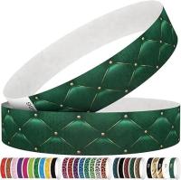 China Custom Logo Printed Waterproof Tyvek Wristbands 250x19mm for Event Party Supplies for sale