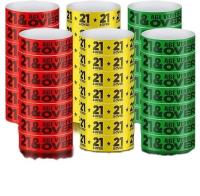 China Custom Logo Printed Waterproof Tyvek Wristbands 250x19mm for Event Party Supplies for sale