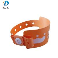 China Wholesale PVC Vinyl Wristbands 250x25mm Eco-Friendly Disposable for Concerts Events for sale