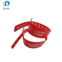 China Wholesale PVC Vinyl Wristbands 250x25mm Eco-Friendly Disposable for Concerts Events for sale