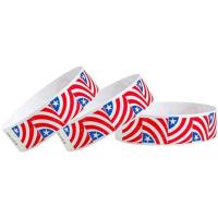China Custom Tyvek Wristbands 250x25mm Waterproof Concert ID Wristbands for Events for sale