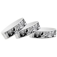 China Custom Tyvek Wristbands 250x25mm Waterproof Concert ID Wristbands for Events for sale