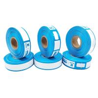 China Custom Color Thermal Synthetic Paper Wristband ID Bracelet Roll 258x30mm Adult Size for Events for sale