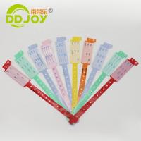 China Customized PVC Disposable Wristband for Patient Super Soft 170x18mm Child Information for sale