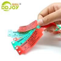 China Custom PVC Wristband 250x25mm Waterproof ID Bracelet for Events Parks and Playgrounds for sale