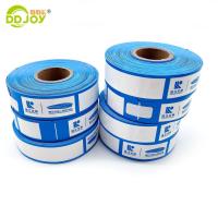 China Customizable Waterproof Synthetic Paper Wristbands for Event Identification via FedEx for sale