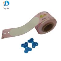 China Waterproof Thermal Print Patient ID Wristband 257x32mm Adult Size Hospital Barcode Wristband for sale