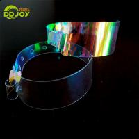China Custom TPU Hologram Glitter Wristband 250x25mm for Bar Night Club Events for sale