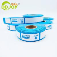 China Custom Color Thermal Print Wristband 258x30mm for Scenic Events Admission Tickets for sale