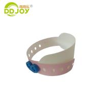 China Custom Thermal Print Patient ID Wristband 257x32mm Nano-composite Paper Waterproof for sale