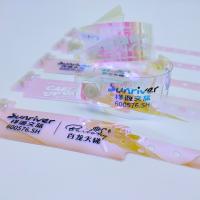 China Custom TPU Waterproof Wristbands 250x25mm 250x16mm Gradient Color for Events for sale