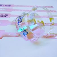 China Custom TPU Waterproof Wristbands 250x25mm 250x16mm Gradient Color for Events for sale